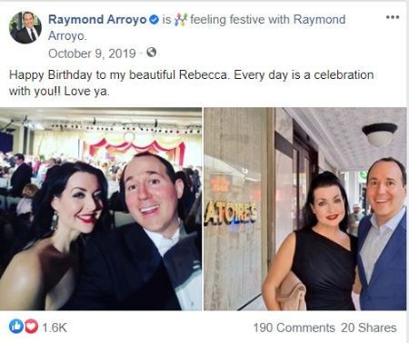 Conoce a la esposa de Raymond Arroyo: una mirada a su vida de casado ...